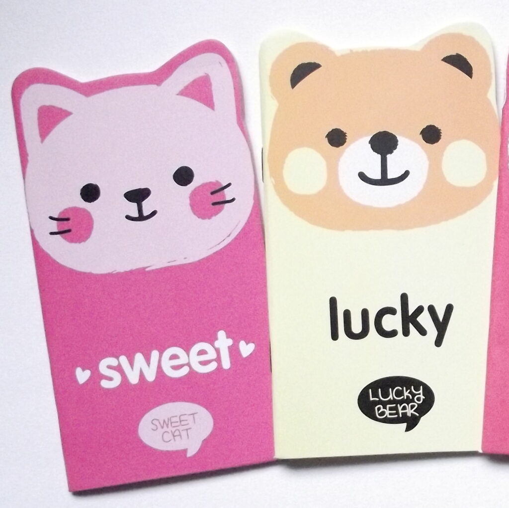Cute Animal Notebooks - Kawaii Stationery UK