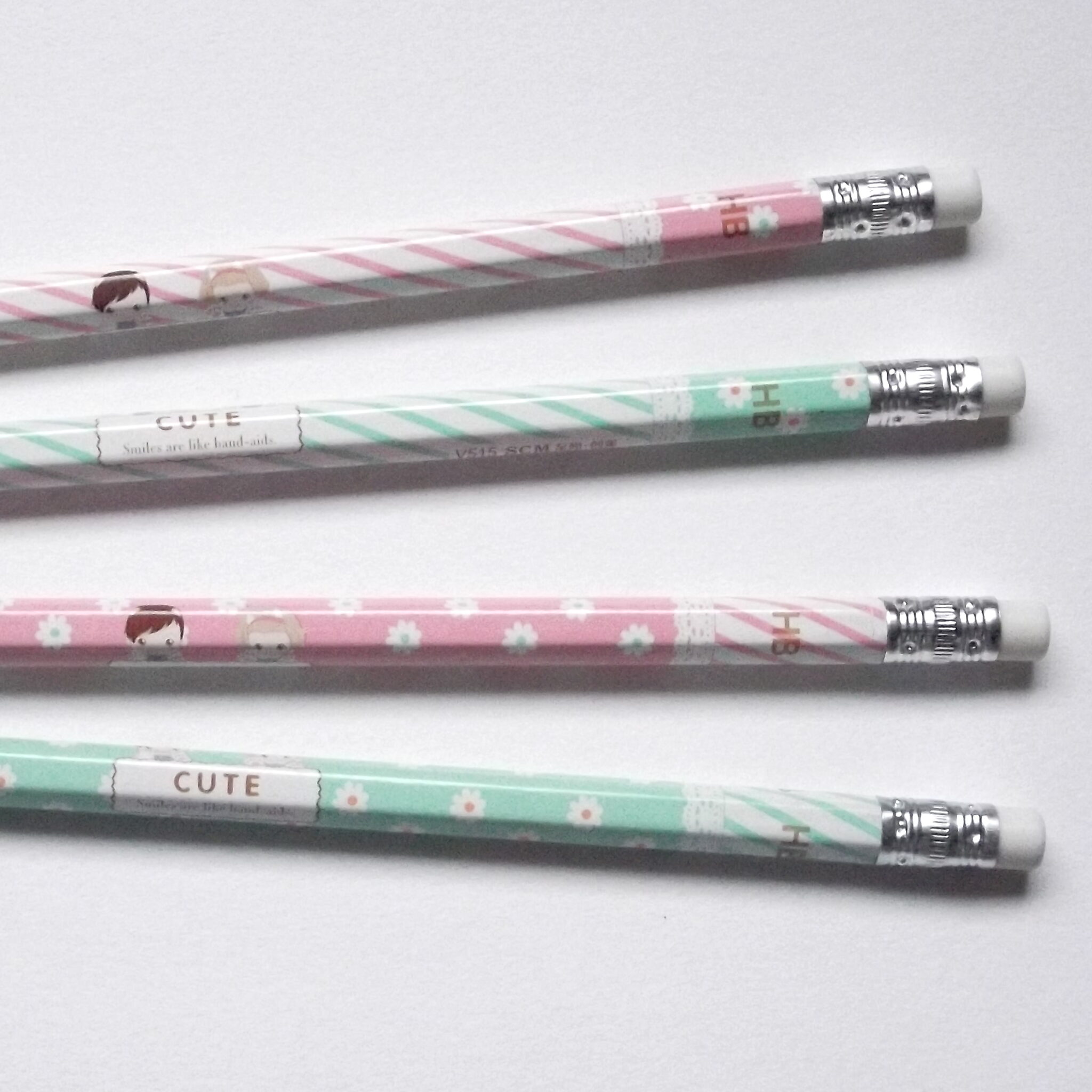 Cute Pencils - Kawaii Stationery UK