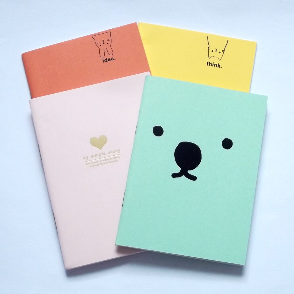 Happy Girls Notebooks - Kawaii Stationery UK