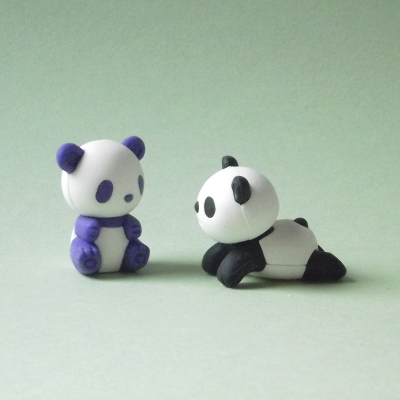 Pandas Erasers - Kawaii Stationery UK