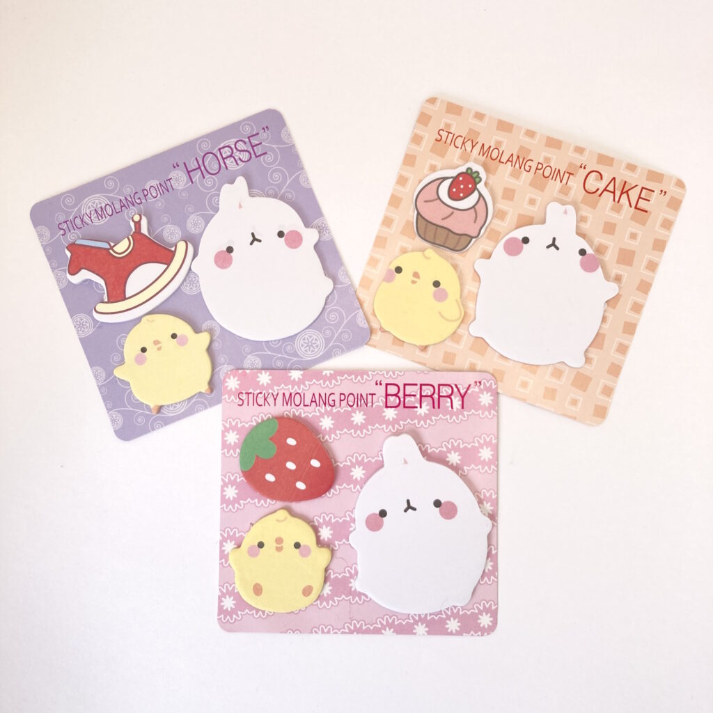 Molang and Piu Piu - Kawaii Stationery UK